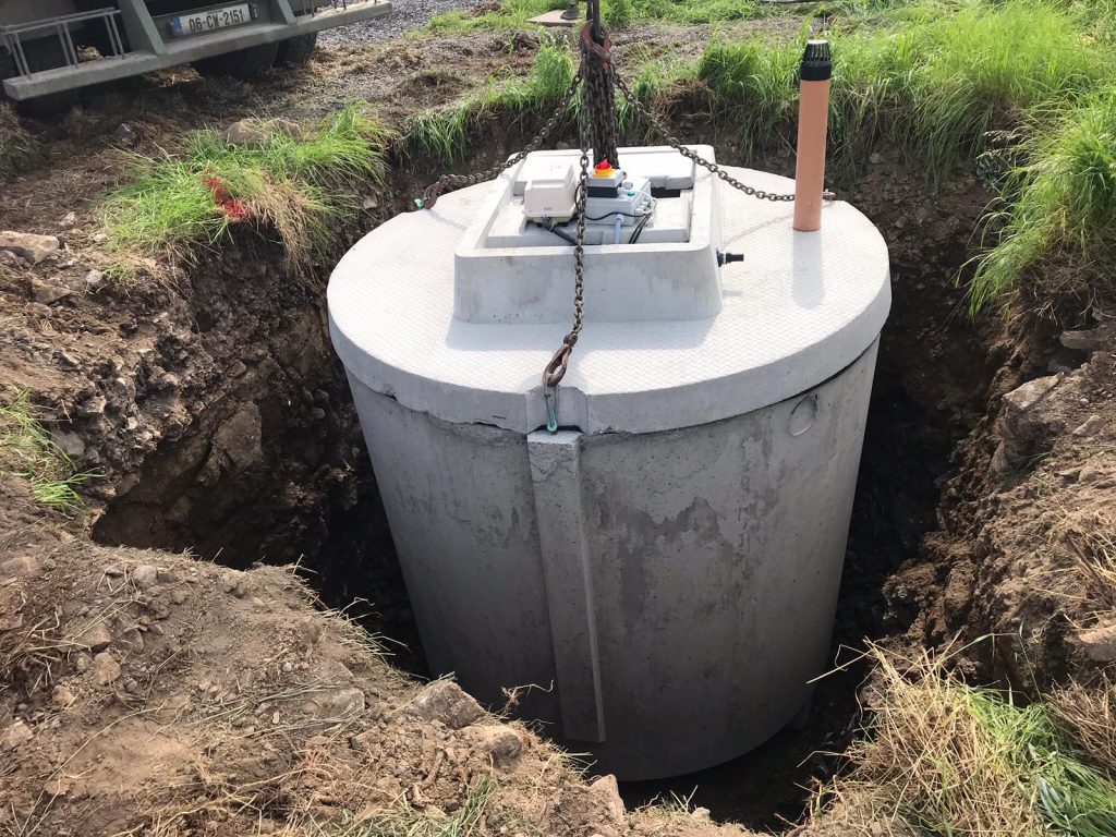 Treatment tank and coconut polishing filter in Athboy for Meath County ...